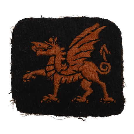 A FIRST WORLD WAR 38TH WELSH DIVISION ARM PATCH. Weapons & Militaria ...