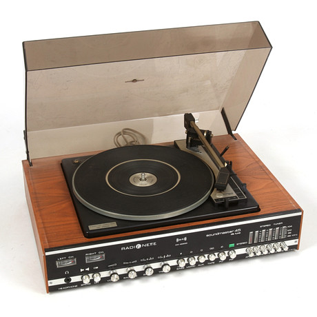 VINYLSPELARE, Radionette Soundmaster 45 de Luxe. Övrigt - Modern Teknik ...
