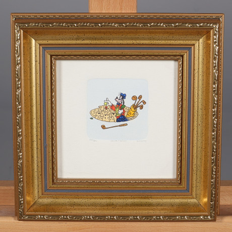 SOWA & REISER. LITHOGRAPHY, 190/500, Disney. Art - Engravings & Prints ...