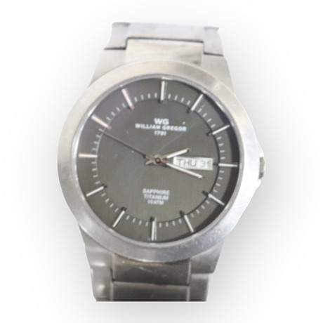 WRIST WATCH, William Gregor, Sapphire Titanium. Clocks & Watches ...