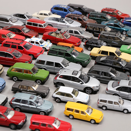 LEKSAKSBILAR, 60 st, Volvo, 1900/2000-tal. Leksaker - Leksaker - Auctionet