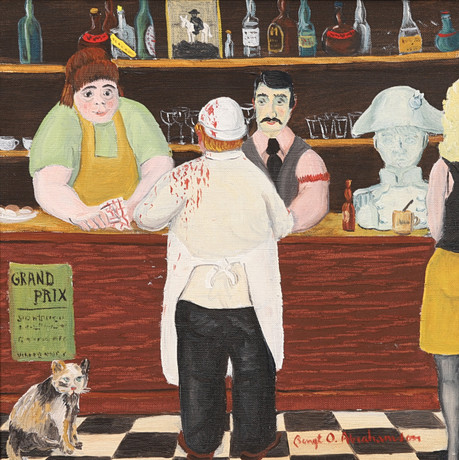 BENGT OLOV ABRAHAMSSON. "Corsican bistro, Rue Louis-Braille, Paris 12 ...