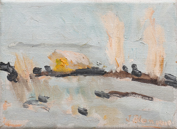 INGE BLOMQVIST. LANDSKAP. Konst - Måleri - Auctionet