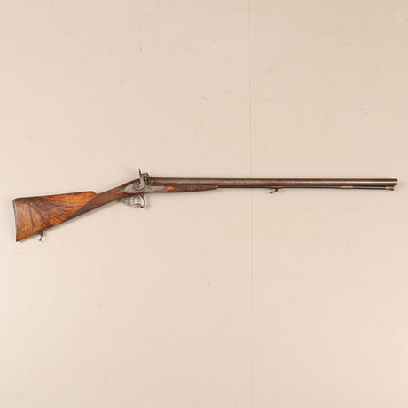 SHOTGUN, Victor Colette, double barrel, Belgium, 19th century. Weapons ...