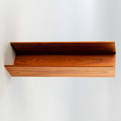 Teak wall shelf, mid-century design. Furniture - Cupboards, Cabinets ...