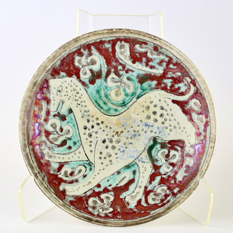 PLATE/BOWL, stoneware, Michael Andersen & Son, Bornholm, Denmark ...