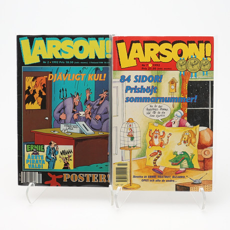 SERIES. THE COMPLETE LARSON COMIC FROM 1988 TO 2009. Books, Maps ...