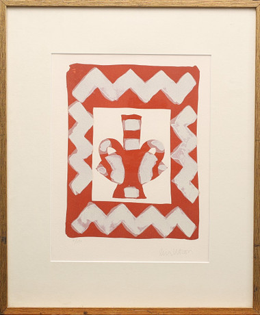 LIN UTZON. LITHOGRAPHY, numbered 6/150 and signed. Art - Engravings ...