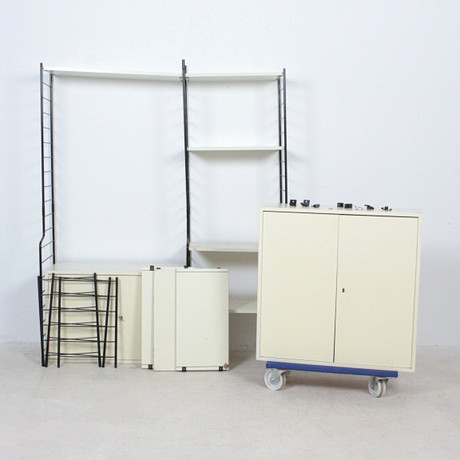 WHB hyllsystem, 1960-tal. Möbler - Skåp & Hyllor - Auctionet