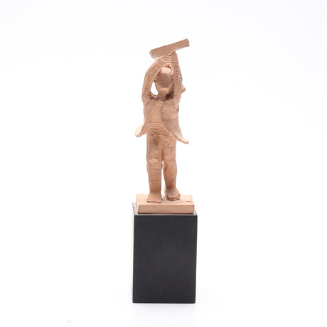 PER JOSEFSSON. Efter. "Skolstäderska". Skulptur, keramik, signerad ...