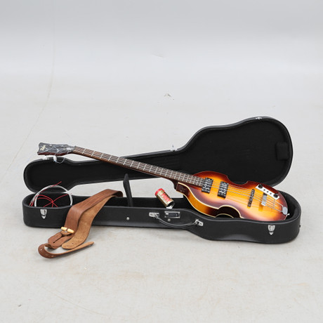 HÖFNER, Elbas, replika "Paul McCartney", B-BASS Hi-SERIES, väska hård case. Samlarföremål ...