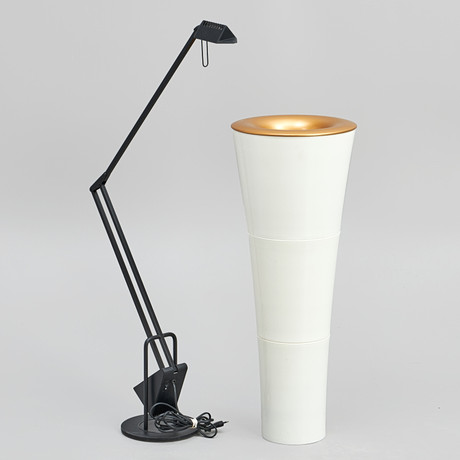 GOLVLAMPOR (2) "Fackla", Carl Öjerstam för IKEA, "Flamingo", Fridolin ...