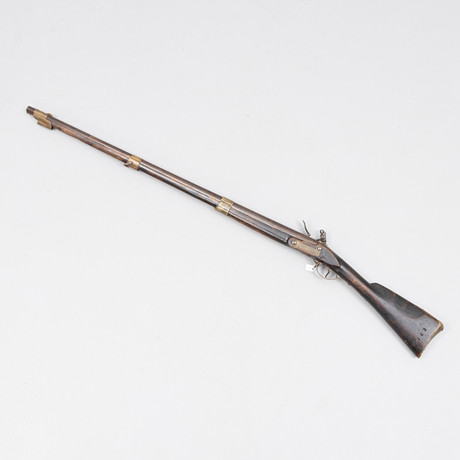 FLINTLOCK RIFLE, m/1811, Sweden. Weapons & Militaria - Guns & Rifles ...