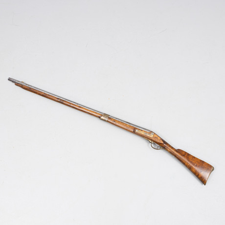 FLINT LOCK RIFLE, m/1815, change model with barrel and lock 1762 ...