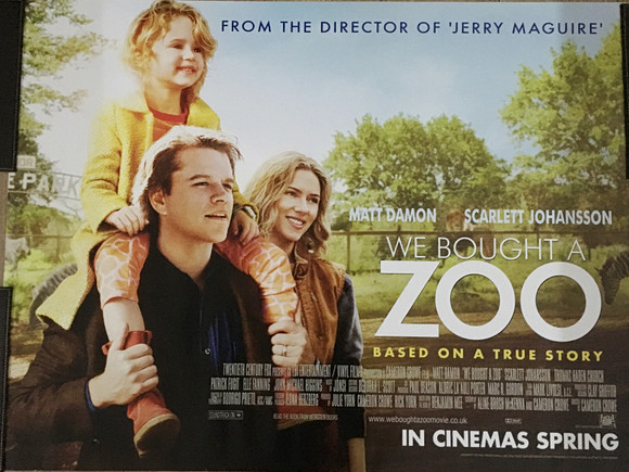 THREE FILM POSTERS FOR THE MOVIE "WE BOUGHT A ZOO". Art - Engravings ...