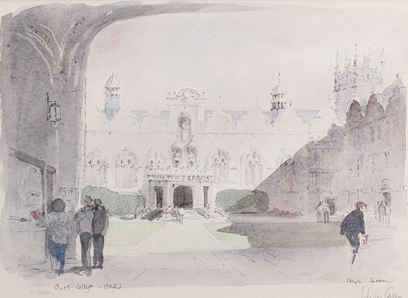 SIR HUGH MAXWELL CASSON (1910-1999). ORIEL COLLEGE - OXFORD. Art ...