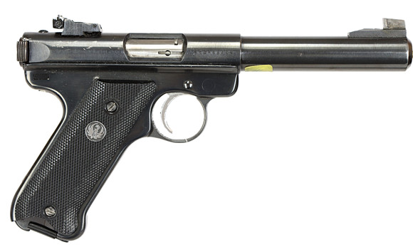 PISTOL, Semi-automatic, make Ruger, model Target MK II, caliber .22LR ...