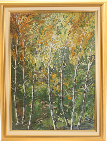 PER ADOLFSSON. Olja på duk, signerad. Konst - Måleri - Auctionet