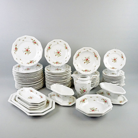 ROSENTHAL. Dining set, 78 pieces, "Maria", porcelain. Ceramics ...