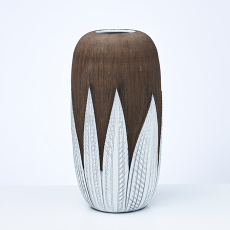 ANNA-LISA THOMSON. FLOOR VASE, "Paprika", Upsala Ekeby. Ceramics ...