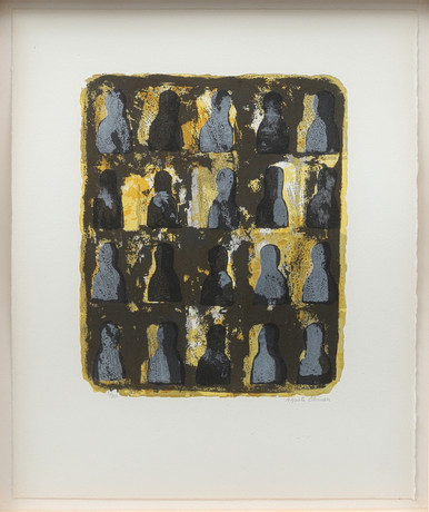 AGNETA ÖHMAN-SAMUELSSON (1949-). Komposition, litografi, signerad och ...