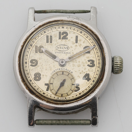 WRIST WATCH, Nilax, automatic, 1940s. Clocks & Watches - Wristwatches ...