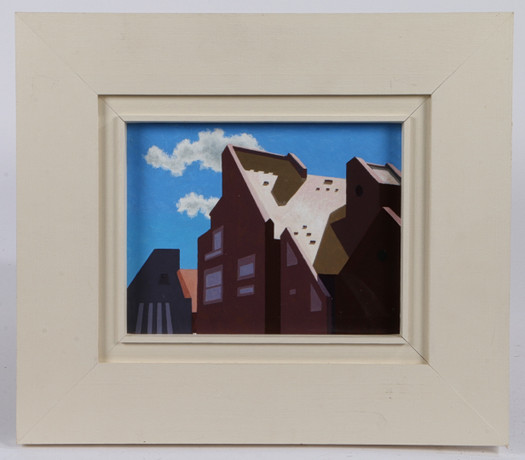 RON PEARCE (BRITISH, CONTEMPORARY) BUILDINGS. Art - Paintings - Auctionet