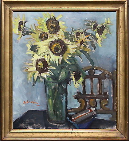 MARTIN LINDSTRÖM. Oil on canvas, signed and dated 1950. Art - Paintings ...