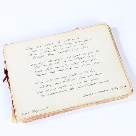 AN INTERESTING LATE VICTORIAN/EDWARDIAN VISITORS/GUEST BOOK. Books ...