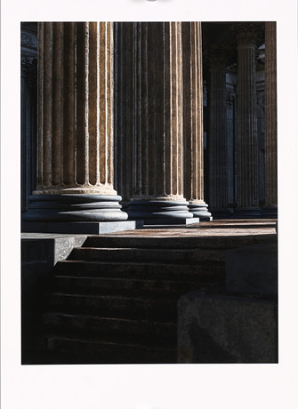 PETER JANHANS. Fotografi, motiv från S:t Petersburg, signerad. Konst ...