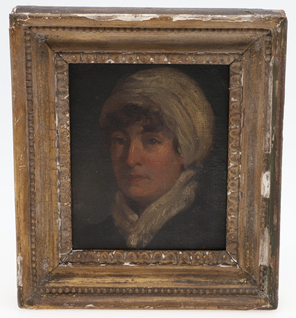 THOMAS BARBER (1771-1843). Follower of. PORTRAIT OF A LADY. Art ...