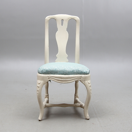 SILLA, rococó, siglo XVIII. Muebles - Sillas y sillones - Auctionet