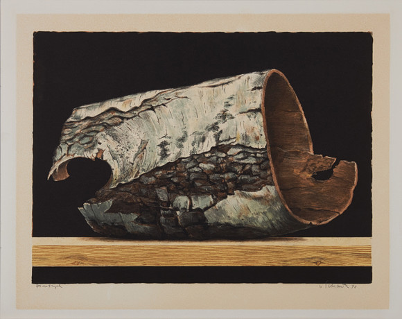 PHILIP VON SCHANTZ. Fist, color lithograph, signed and dated v Schantz ...