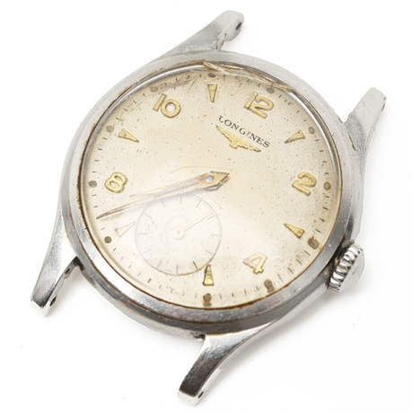 LONGINES, wristwatch, manual, cal.23Z, steel, early 1950s. Clocks ...