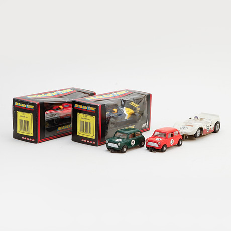 LEKSAKSBILAR, 5 st, Scalextric. Leksaker - Leksaker - Auctionet