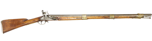 FLINTLOCK GUN, Swedish, make Husqvarna, model w/1826. Weapons ...