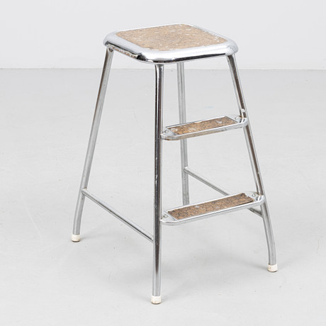 STEGPALL, metall, AWAB, 1900-tal. Möbler - Övrigt - Auctionet