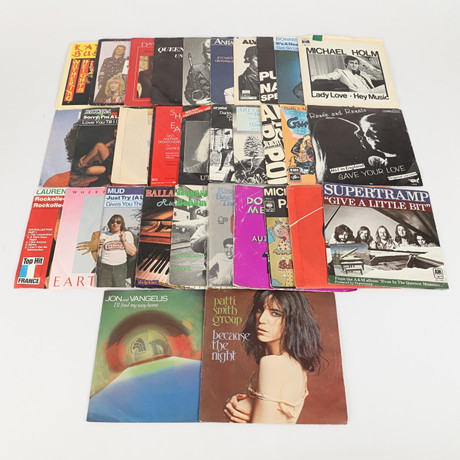 EP-SKIVOR, 32 stycken, 1970-80-tal. Övrigt - Övrigt - Auctionet