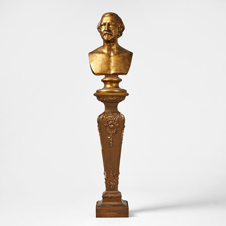 WALTER RUNEBERG. "Zacharias Topelius". Konst - Skulptur - Auctionet