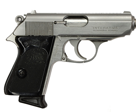 PISTOL, Halvautomatisk, fabrikat Walther Ulm / Interarms, modell PPK ...