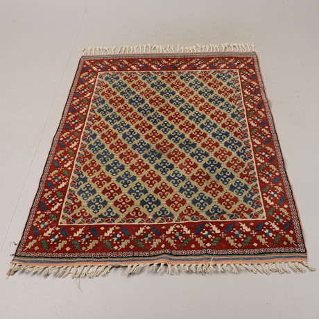 MATTA, handvävd, enligt uppgift Adam Munthe, 1930-tal, 197 x 154 cm ...