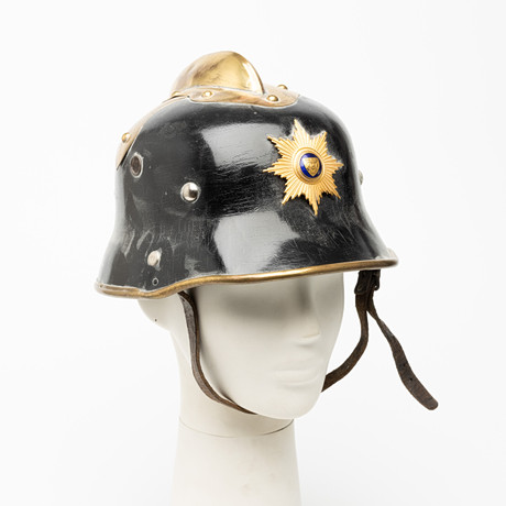 BRANDHJÄLM, Stockholms Brandförsvar, tidigt 1900-tal. Vapen & Militaria ...
