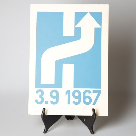 AFFISCH, "Dagen H", 1967. Konst - Grafik - Auctionet