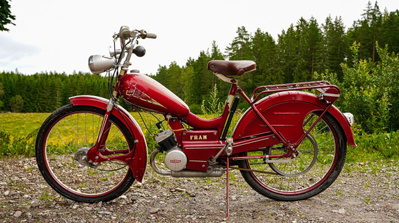 FRAM, moped, tillverkad från 1955-. Fordon, Båtar & Delar - Mopeder ...