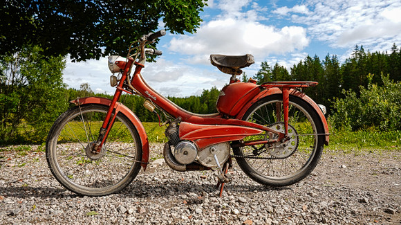 MOBYLETTE de LUXE, moped, AV 44, år 1960. Fordon, Båtar & Delar ...