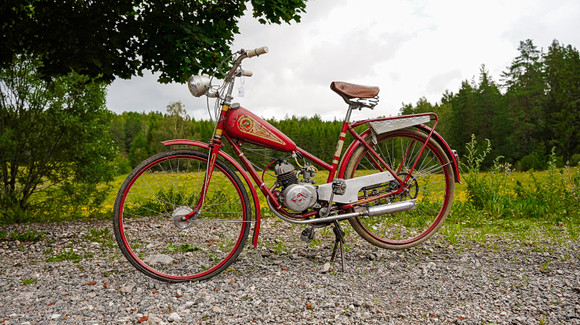 FRAM, moped, modell 200 T55, år 1953. Fordon, Båtar & Delar - Mopeder ...