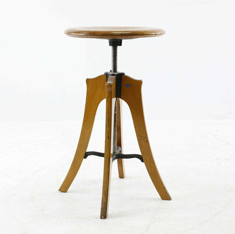 PALL, ek, snurrfunktion, jugend, tidigt 1900-tal. Möbler - Fåtöljer ...