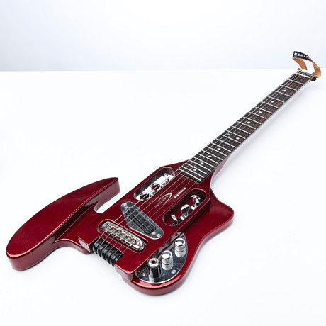 ELGITARR, "Traveler Speedster Electric Travel Guitar", i färgen "Candy ...