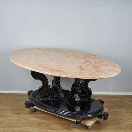 BORD, med marmor/stenskiva, 1900-talets första hälft. Möbler - Bord ...