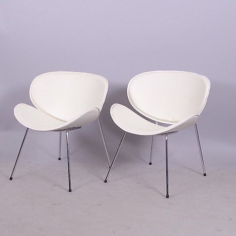STOLAR, 1 par, modern design. Möbler - Fåtöljer & Stolar - Auctionet